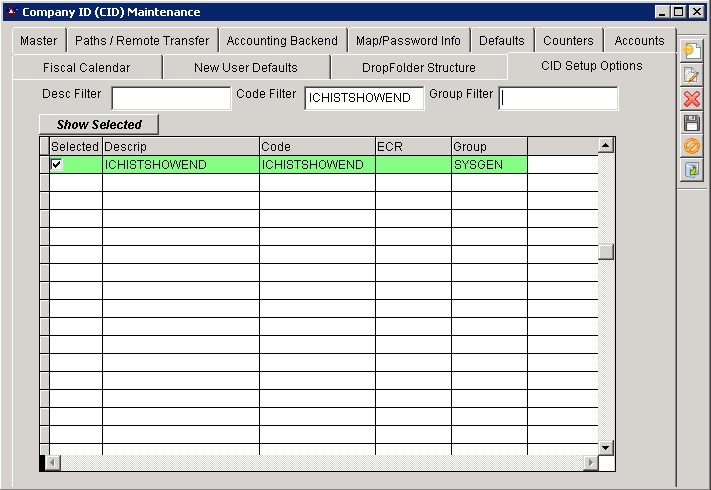 How to view the End Quantity in the History tab of Item Master ...