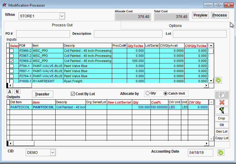 PO Processing - Adjutant Wiki