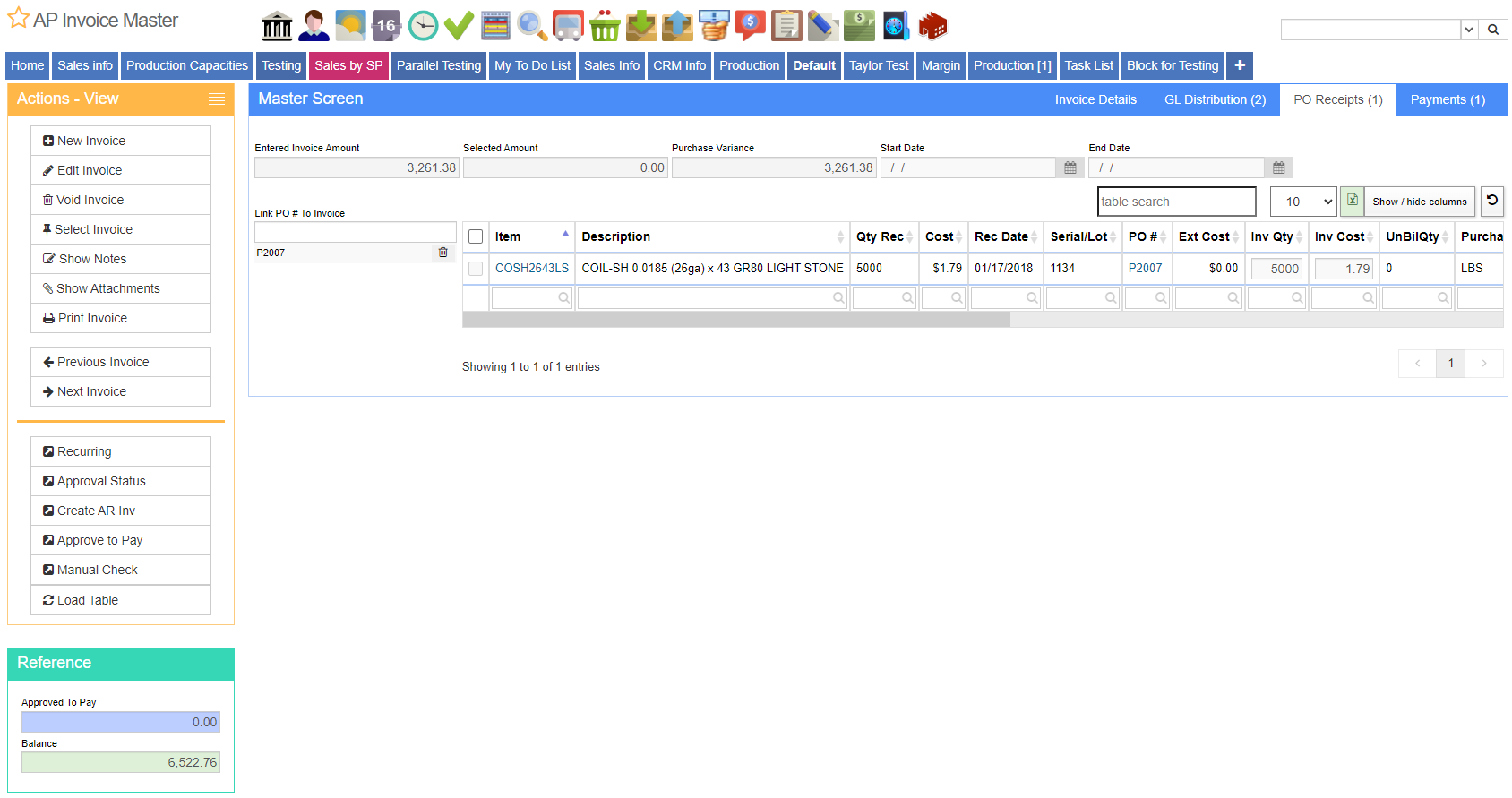 File:AP Invoice Master PO Receipts Screen.png - Adjutant Wiki